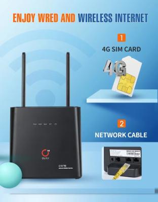 China OLAX AX9 PRO 300mbps Wifi Wireless Router 4G 5G Lte CPE Wifi Router Modem With Sim Card Slot for sale