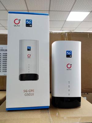 Cina Olax G5018 5G CPE Modem WiFi6 Modem wireless Router wireless 5G portatile WIFI con slot per schede SIM in vendita