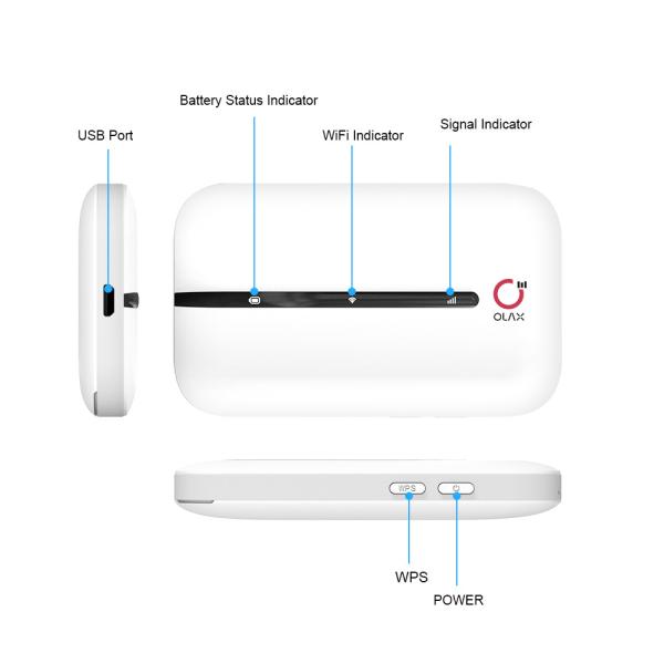 OLAX MT10 Wireless Wifi Router Wi-Fi 802.11b 4g Portable Wifi di piccole dimensioni Hotspot router Wi-Fi tascabili