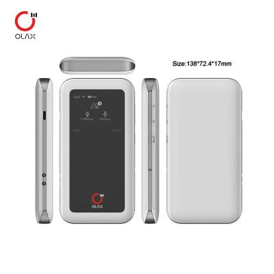 中国 OLAX MQ46 5G eSIM vSIM カード モバイルWi-Fiルーター ポータブル5G LTE無線 ポケットWi-Fiルーター 販売のため