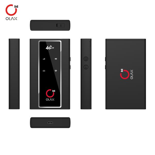 Easy To Take Unlock Pocket Wifi Sim Card Olax Outdoor 4g Lte Mini Size Wifi Modems Mini Wifi Router Antennas Port