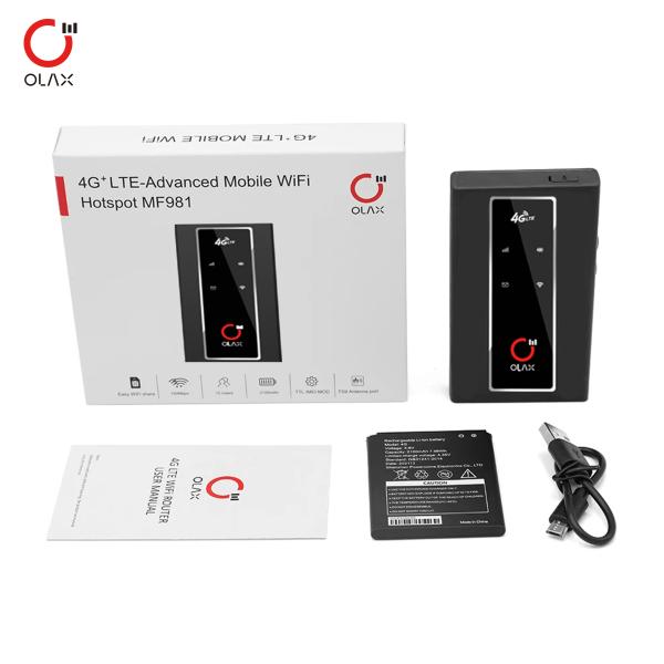Easy To Take Unlock Pocket Wifi Sim Card Olax Outdoor 4g Lte Mini Size Wifi Modems Mini Wifi Router Antennas Port