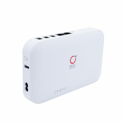 China OLAX D8 pro Smart MIni UPS 12V 74WH 20000mah Portable UPS Backup for wifi router for sale
