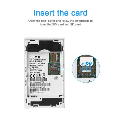China Olax Mifi ervaart ongeëvenaarde snelheid en veiligheid met MF980L LCD-indicatie Europen Azië Afrika Bands Te koop