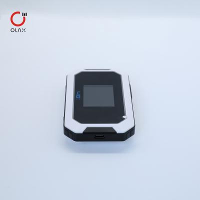 China Olax 4G WIFI6 LTE Mobile Mini Wifi With LCD Screen And Antenna Ports QR Code Scan To Connect Wifi for sale