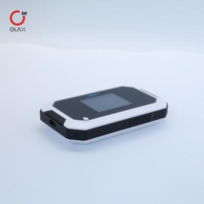 China Olax 4G WIFI6 LTE Mobile Mini Wifi With LCD Screen And Antenna Ports QR Code Scan To Connect Wifi for sale