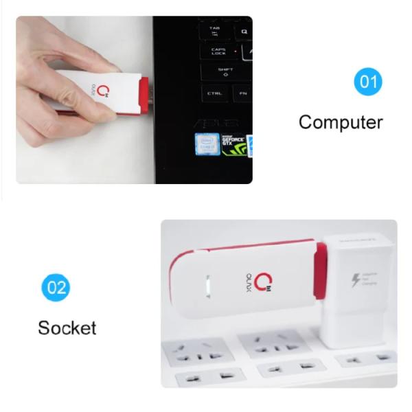 Olax 4G USB WiFi USB Dongle American Version U90 Sim Card Antenna Port 4G LTE-Advanced Wifi