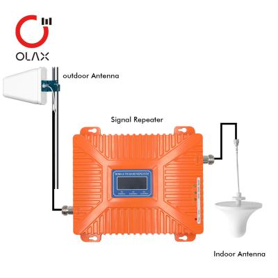 China 4g Phone Signal Booster For Mobile Network 900/ 1800/ 2100mhz For Rural Areas Home for sale