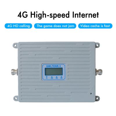 China 2G 3G 4G Mobile Phone Signal Booster Repeater With Antenna 900mhz 1800mhz 2100mhz for sale