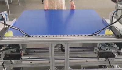 China PP corrugated plastic edge sealing machine, layer pads making machine for sale