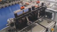 China PP corrugated plastic edge sealing machine, layer pads making machine for sale