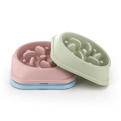 China PP Material Spiral Dog Slow Feeder For Outdoor Dog Feeding Station for sale