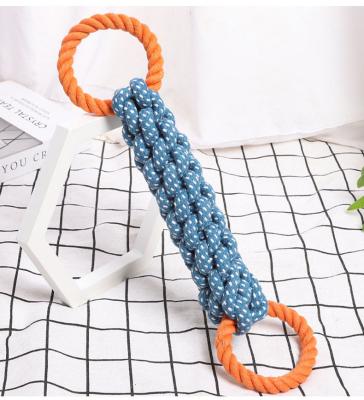 Cina Cane Toy Strong Biting Corn della corda del cotone di masticazione di decompressione in vendita