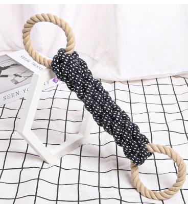 Cina Cane Toy Strong Biting Corn della corda del cotone di masticazione di decompressione in vendita