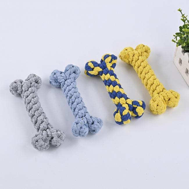 rope bone dog toy 