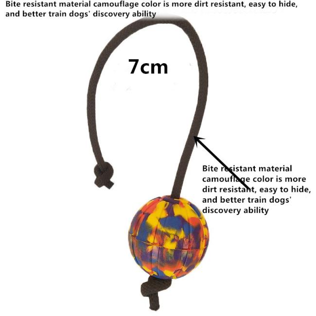 yellow dog ball 