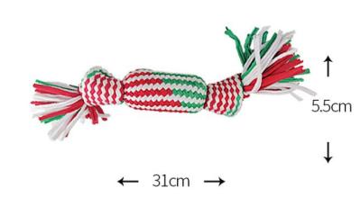 China Sair os dentes agressivo de Tug Pet Chew Toys For Chewers da corda do algodão à venda