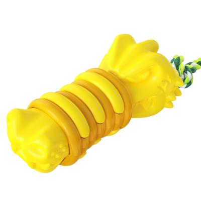 China Tooth Grinding Stick Sounding Crocodile Head Dog Toy Ball For Heavy Chewers for sale