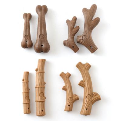 China Safe Bone shape Natural Rubber Pet Chew Toys Non Toxic for sale
