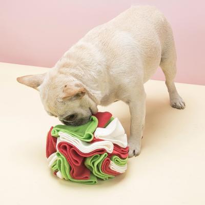 Cina Cuscinetto Toy Snack Ball di fiuto dell'animale domestico della palla dell'aspirare con naso del cane di fiuto del cane di aggiornamento del cuscinetto di fiuto dell'animale domestico in vendita