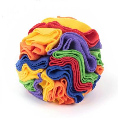 Cina Cuscinetto Toy Snack Ball di fiuto dell'animale domestico della palla dell'aspirare con naso del cane di fiuto del cane di aggiornamento del cuscinetto di fiuto dell'animale domestico in vendita