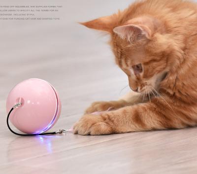 China Interactief USB die Elektronische Cat Ball Interactive Cat Toys-Ballen laden Te koop