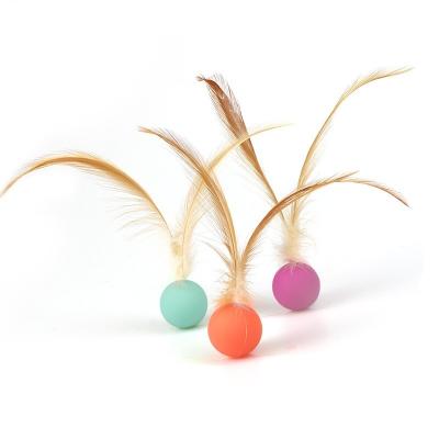 China De Interactie van Cat Chew Toy Elastic Ball van de bewegingenlaserpointer Te koop