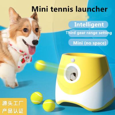 Cina Interattivo intelligente del trasmettitore di Toy Tennis Automatic Ball Throwing del cane in vendita