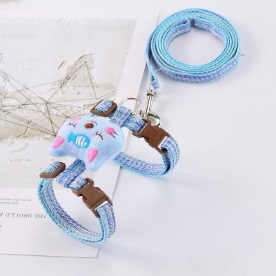 Cina Trazione regolabile comoda a forma di io dell'animale domestico di Cat Walking Rope Anti Break in vendita