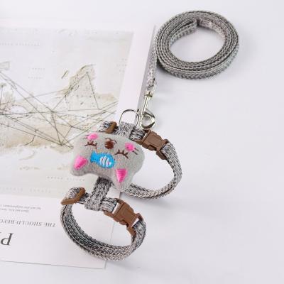 Cina Trazione regolabile comoda a forma di io dell'animale domestico di Cat Walking Rope Anti Break in vendita