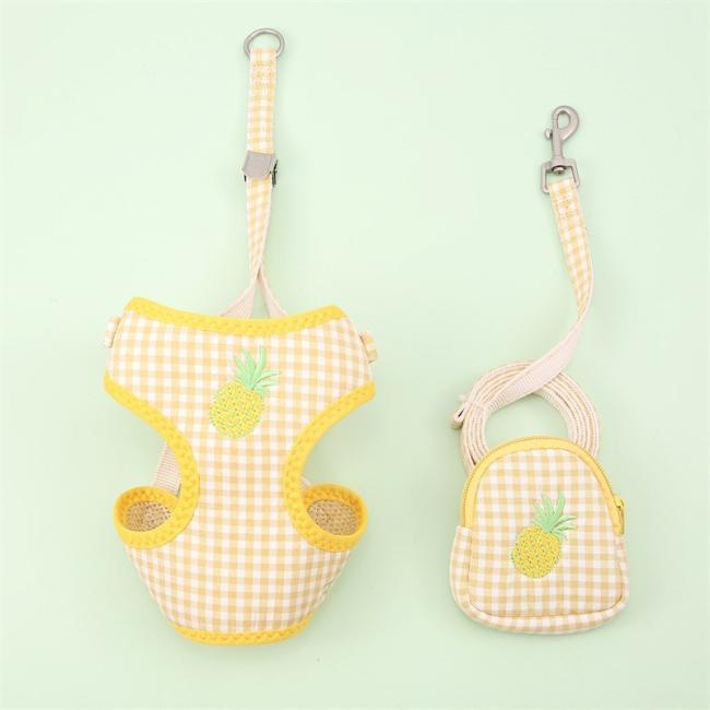 yellow cat harness