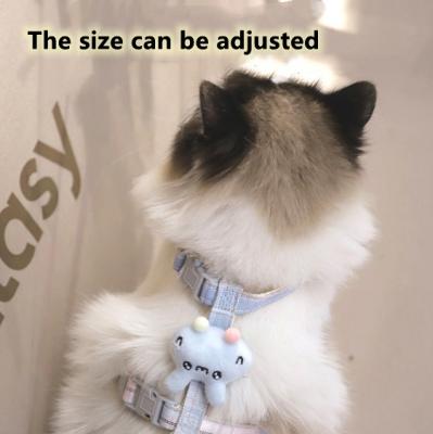 China Cats Outdoor Walking Escape Proof H Style Cat Harness for Kittens Small Animals for sale