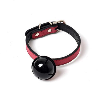 leather cat collar with bell