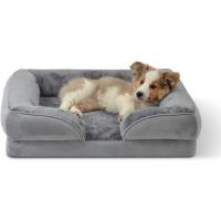 China Removable Washable Pet Puffy Dog Sofa Bed Functional Breathable Comfortable for sale