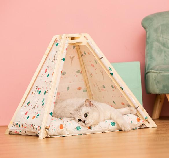 cat teepee tent