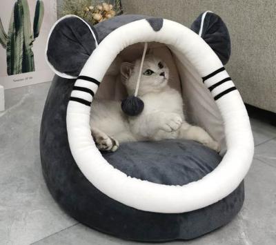 Cina Piccolo letto del cane con cotone inferiore antiscorrimento Cat Bed per i gatti dell'interno in vendita