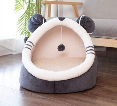 Cina Piccolo letto del cane con cotone inferiore antiscorrimento Cat Bed per i gatti dell'interno in vendita