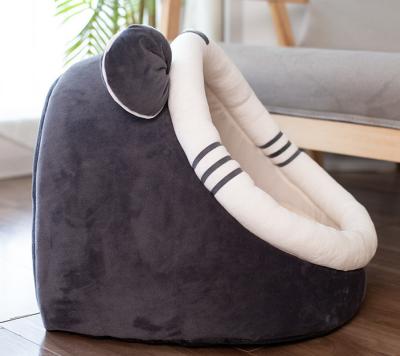 Cina Piccolo letto del cane con cotone inferiore antiscorrimento Cat Bed per i gatti dell'interno in vendita