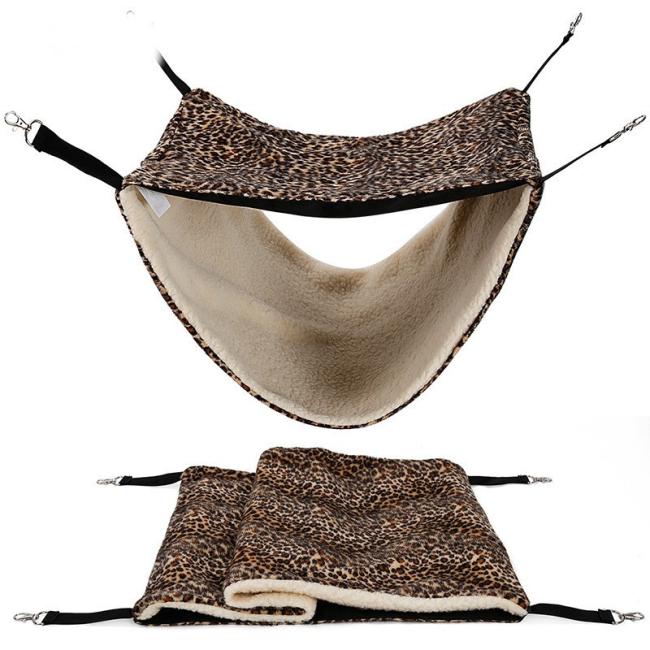 leopard print dog bed