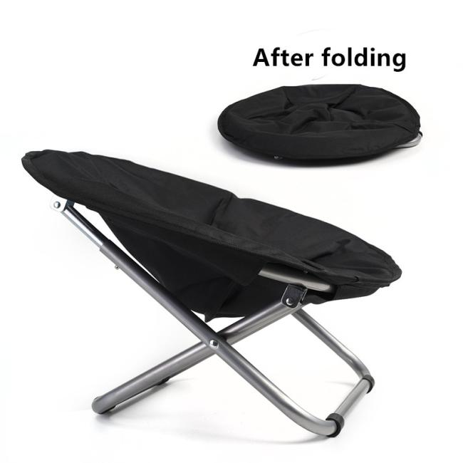 black elevated dog bed