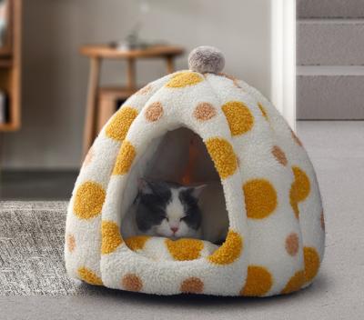 Cina Macchina piccola Kitten Bed With Waterproof Bottom lavabile in vendita