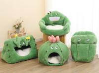 China Large Cat Bed Cave With Removable Washable Cushioned Pillow for sale