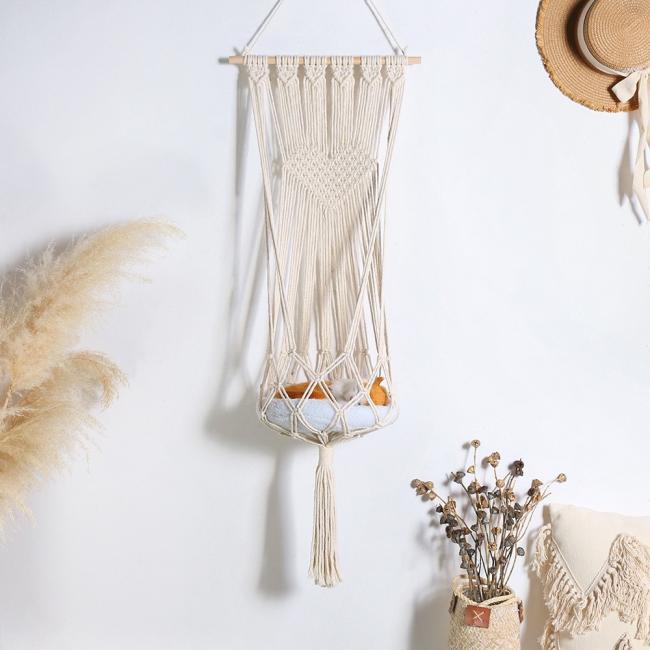 wicker cat swing