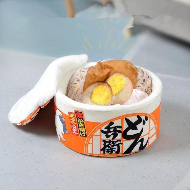 cup noodle cat bed