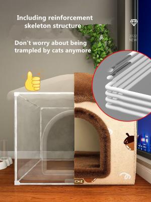 Cina Letto riscaldato dell'interno riscaldato Cat House Pet Enclosed, inverno di Cat House Super Big Cat di crollo di Cat House Warm And Anti in vendita