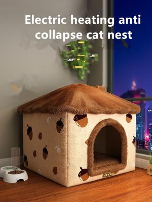 Cina Letto riscaldato dell'interno riscaldato Cat House Pet Enclosed, inverno di Cat House Super Big Cat di crollo di Cat House Warm And Anti in vendita