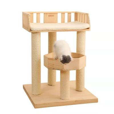 China Desmontable Modern Cat Tree Cat Climbing Frame Amigable con la piel en venta