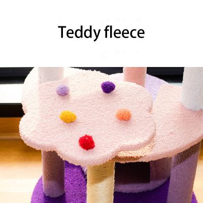 China Indoor Cat Climbing Frame Aesthetic Butterfly DIY Cat Tower for sale