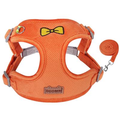 Cina Giubbotto riflettente in corduroy con cintura di sicurezza per cani piccoli in vendita