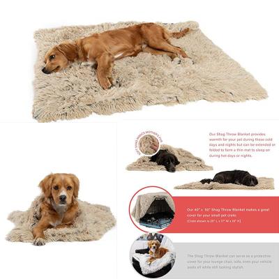 中国 毛布ペットマット ダブル層ペット毛布 犬毛布猫毛布 暖かく快適 販売のため